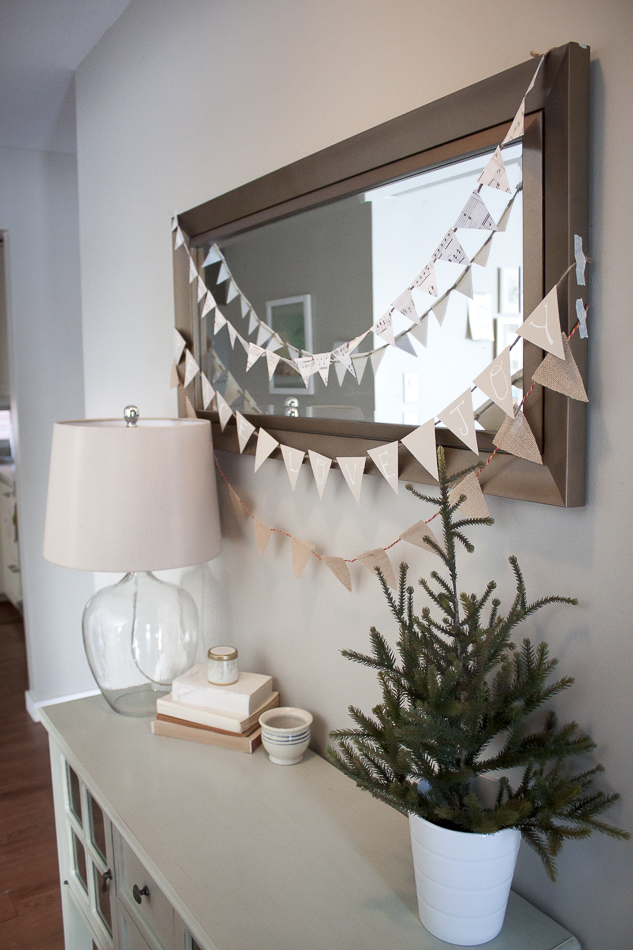 DIY Paper Bunting - Kristina Lynne